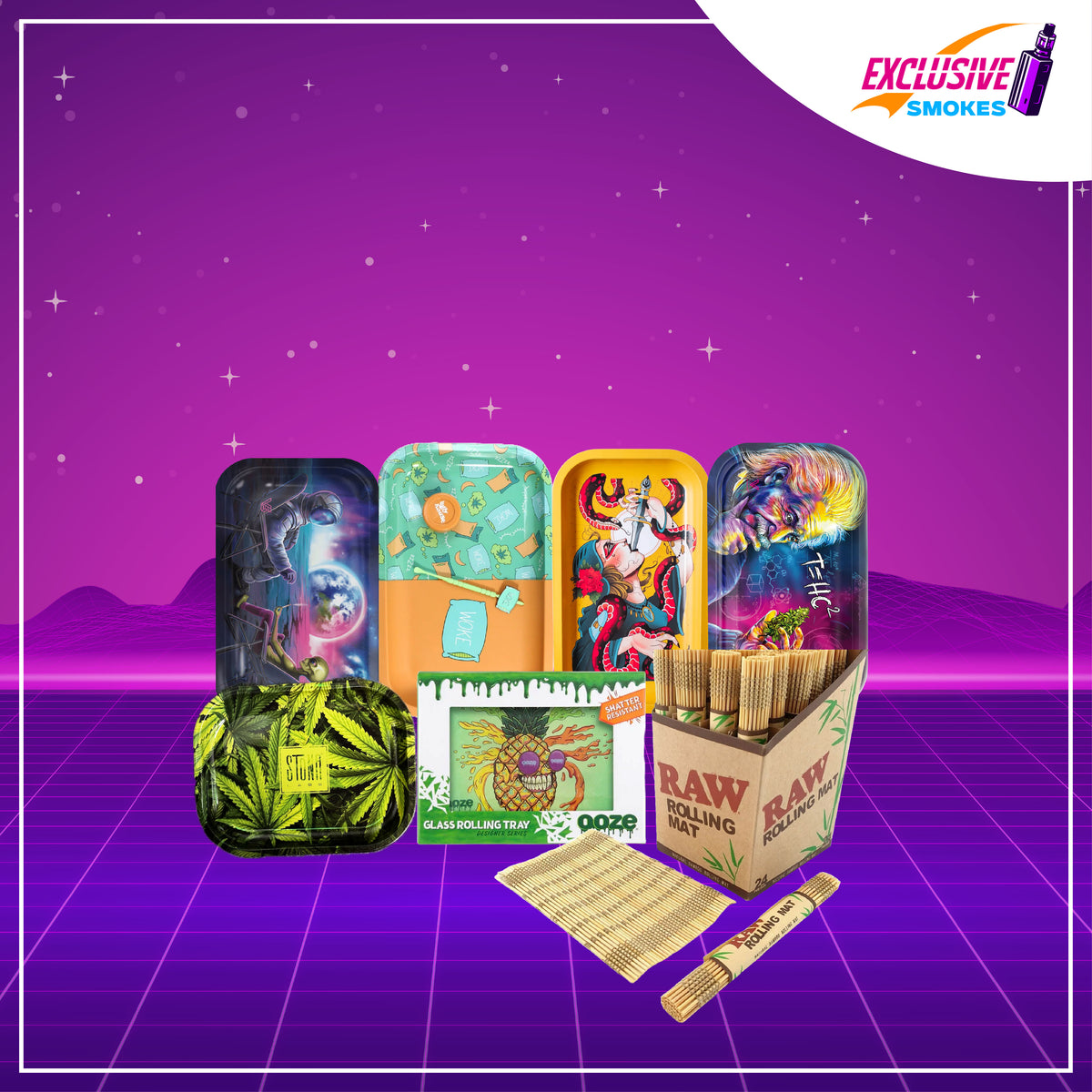 Rolling Trays – Exclusive Smokes