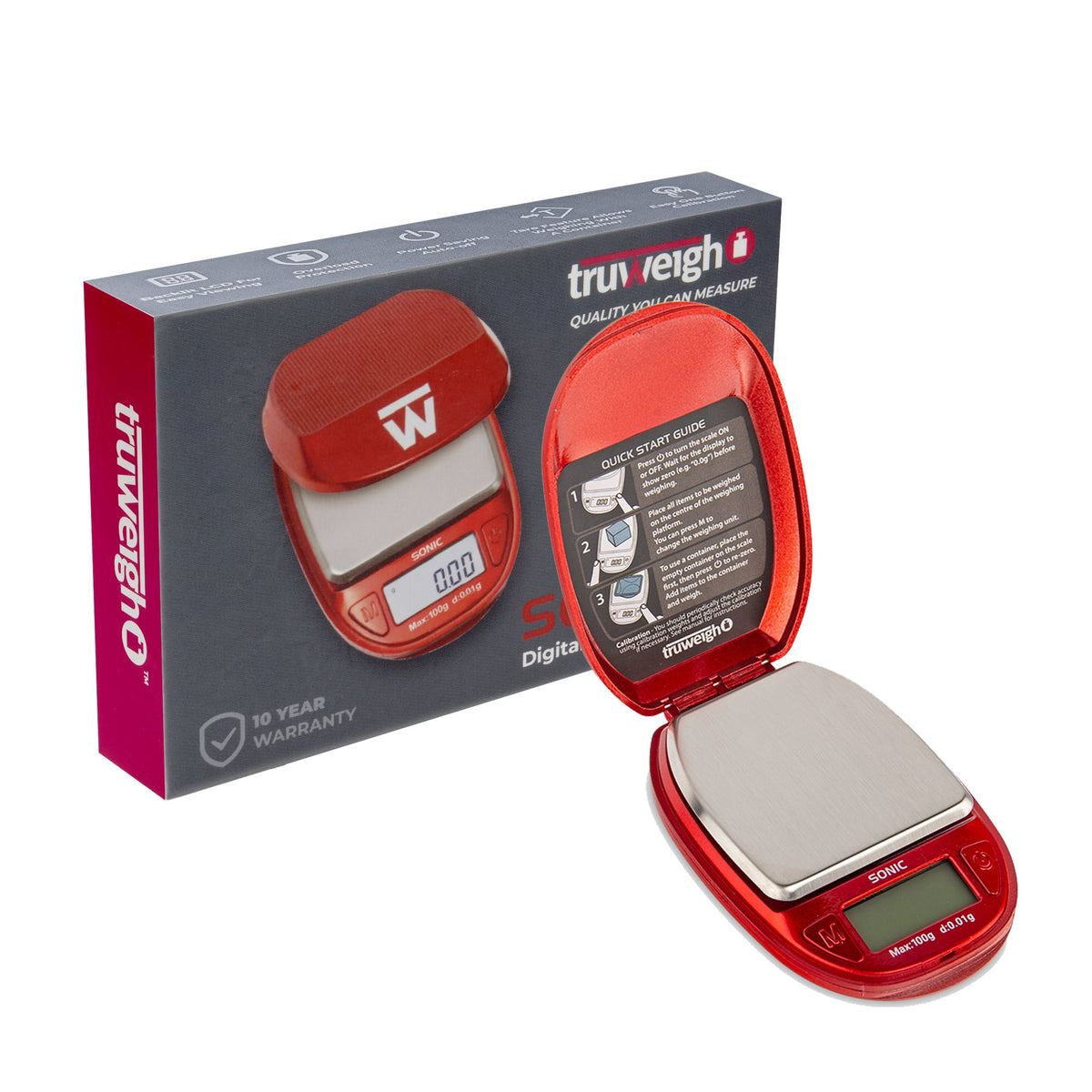 Truweigh Sonic Digital Mini Scale – Exclusive Smokes