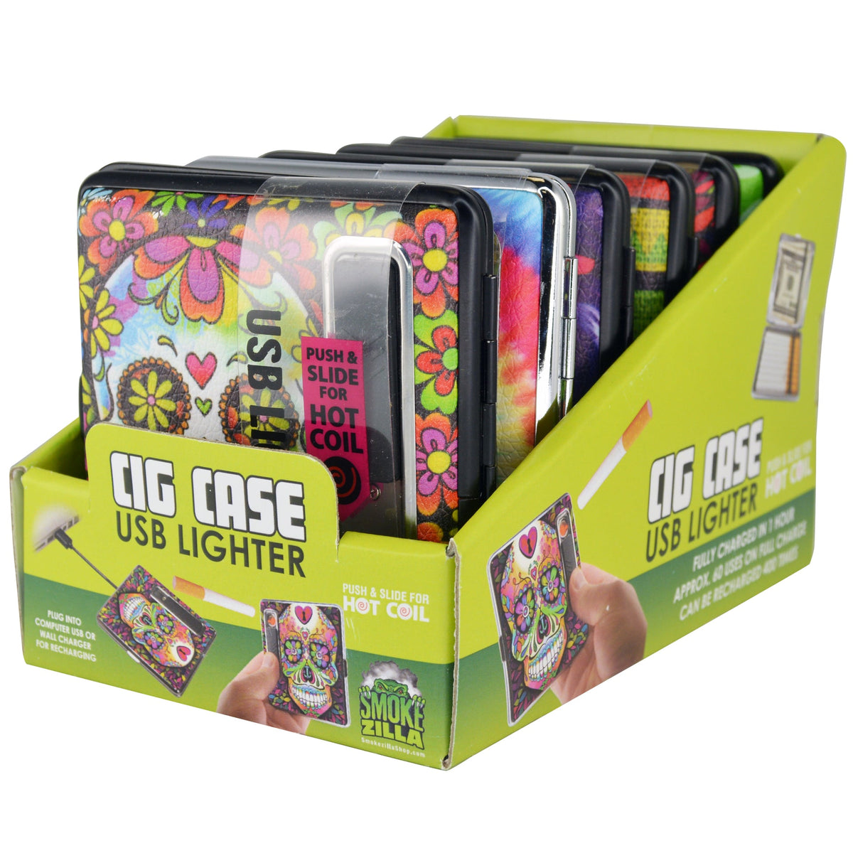 Cig Case USB Lighter – Exclusive Smokes