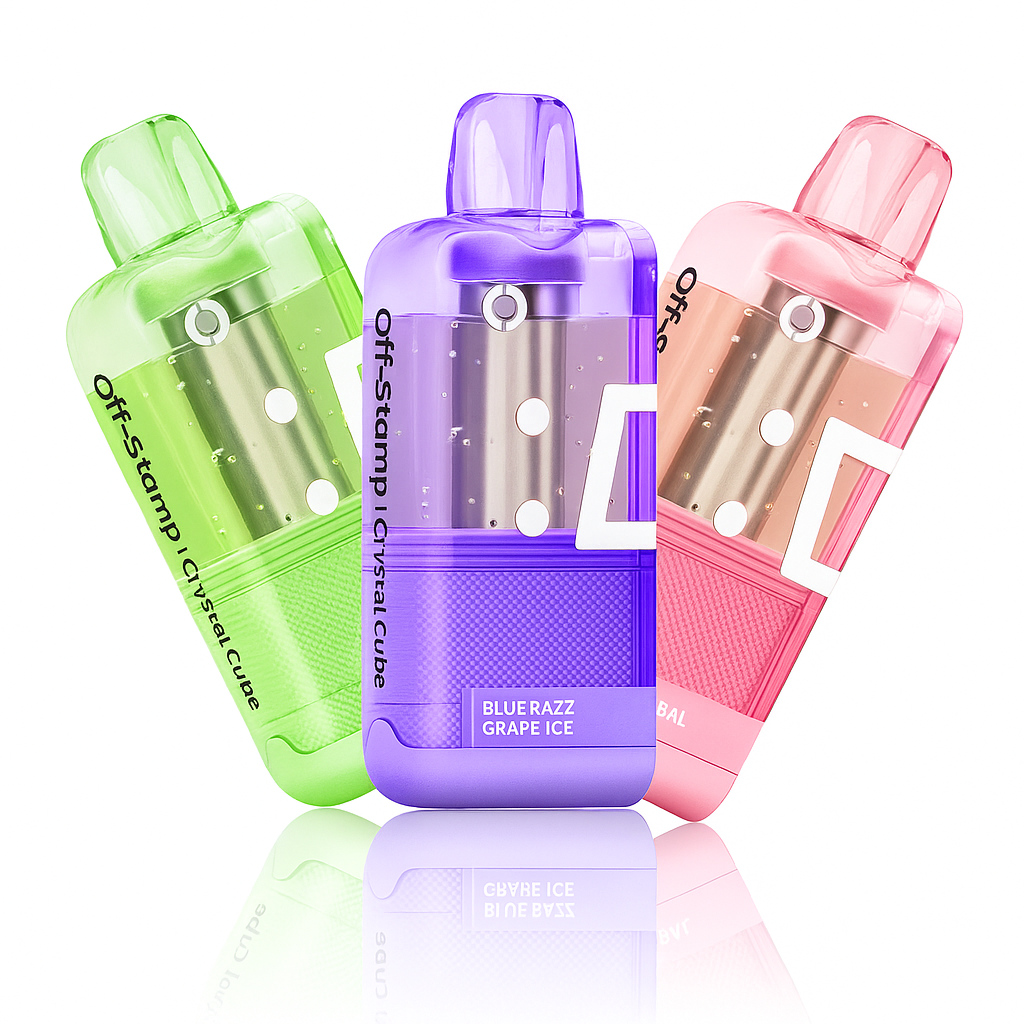 Off-Stamp Crystal Cube Pod - 35,000 Puffs – Exclusive Smokes