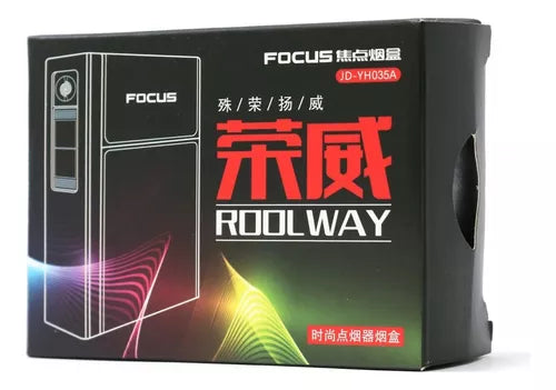 Focus Roolway Dual-Function Lighter & Cigarette Case – Exclusive Smokes