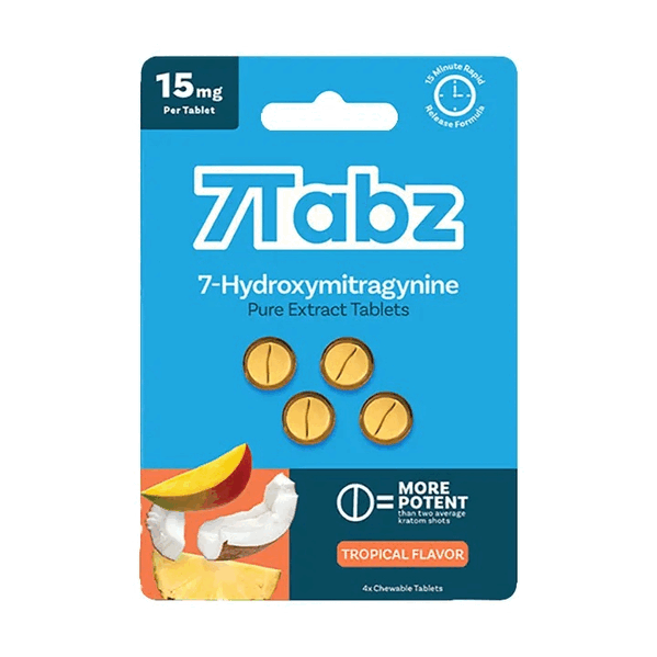 7Tabz 7-Hydroxymitragynine Chewable Tablets – Exclusive Smokes